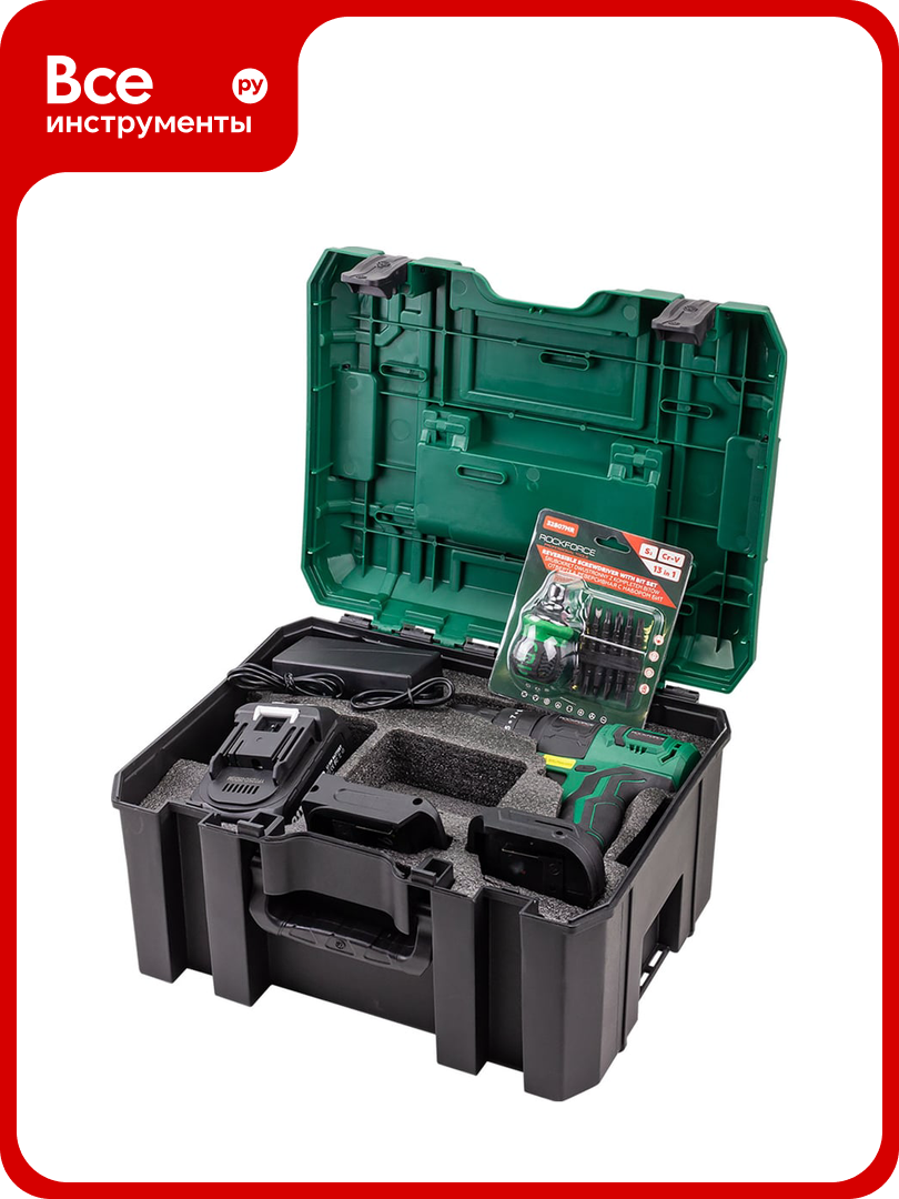 Инструмент многофункциональный аккумуляторный Rockforce 8в1, 21В RF-JCB-18MT-B TXM(62888)