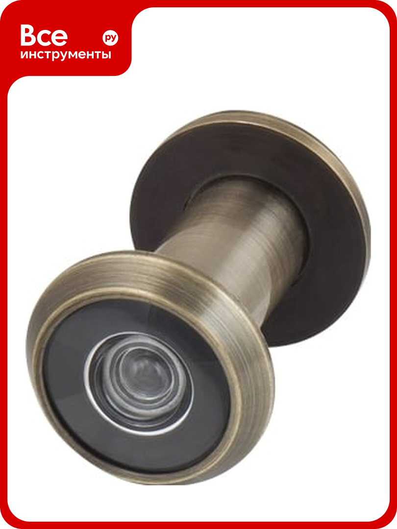 Дверной глазок ARMADILLO оптика стекло DV-PRO 1/60-35/BR/HD (DVG1/HD) AB бронза 36481