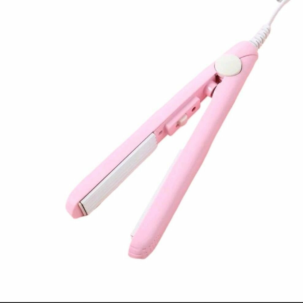 Новые щипцы для завивки волос Мини-выпрямитель для волос Утюжок для выпрямления волос Керамические инструменты для укладки Плойка для завивки волос Утюжок для выпрямления бороды