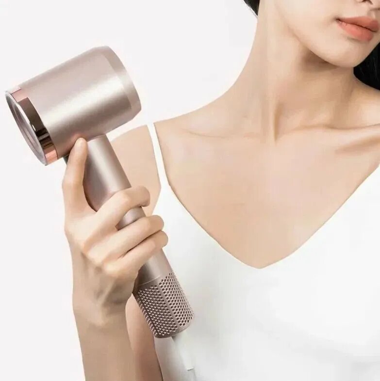 Фен для волос Xiaomi DOCO Air Turbo Hair Dryer H900 с 1 насадкой концентратор и функцией ионизации. EU