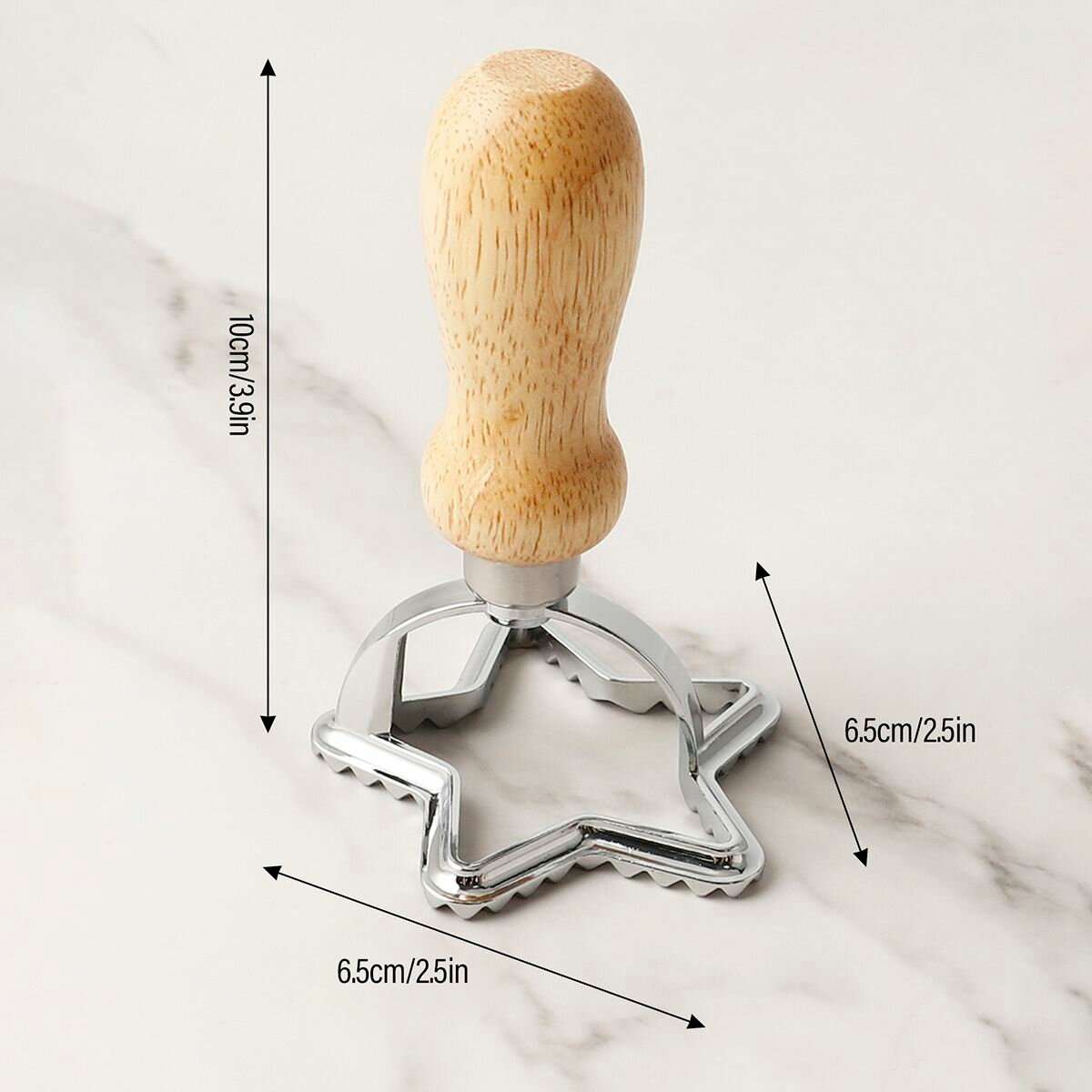 Новая пресс-форма для печенья из цинкового сплава с резиновой ручкой, инструмент для приготовления пельменей, пресс-форма для печенья.