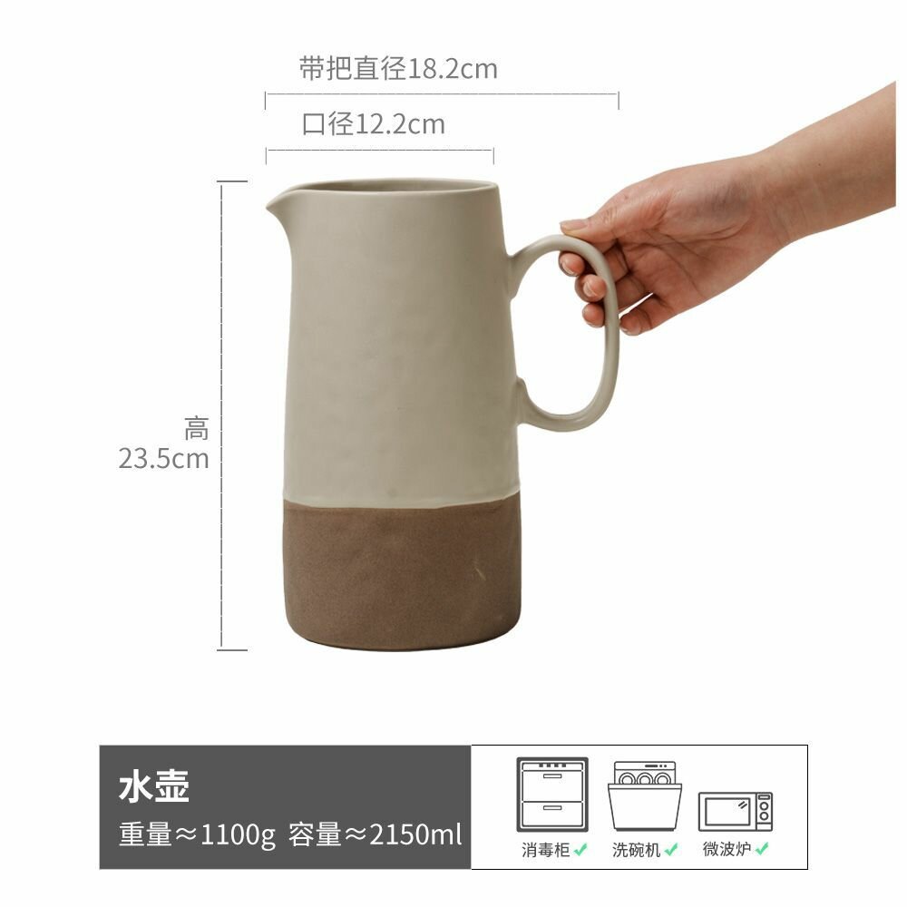 Японский чайный набор, керамический чайник, чашки для чая, домашнее использование, чайник для заваривания, большой объем, винтажная ваза для декора