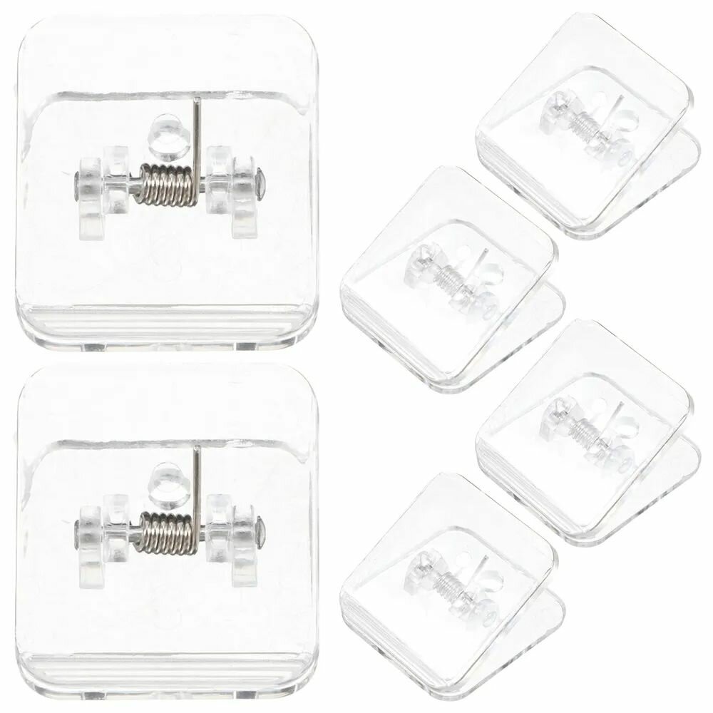 Держатель Для Пеленок Собак, Прозрачный, Из Абс-Пластика, 6 Штук, Для Домашнего Использования, Надежное Крепление