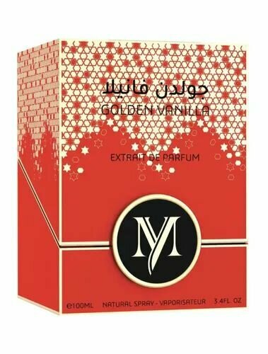 Парфюмерная вода MY PERFUMES "Golden Vanilla", цитрусовая, восточная, 100мл