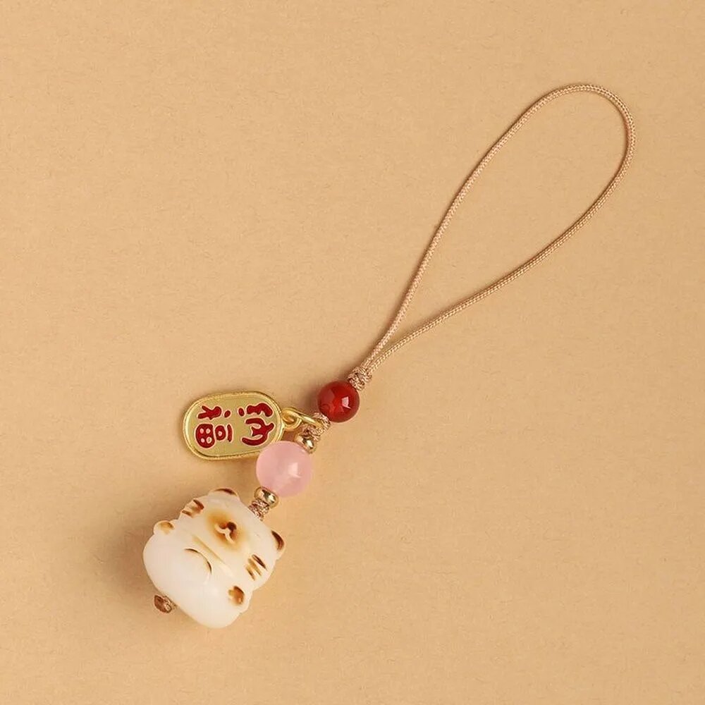 Брелок, милый кот, подходит для мобильных телефонов и ключей.