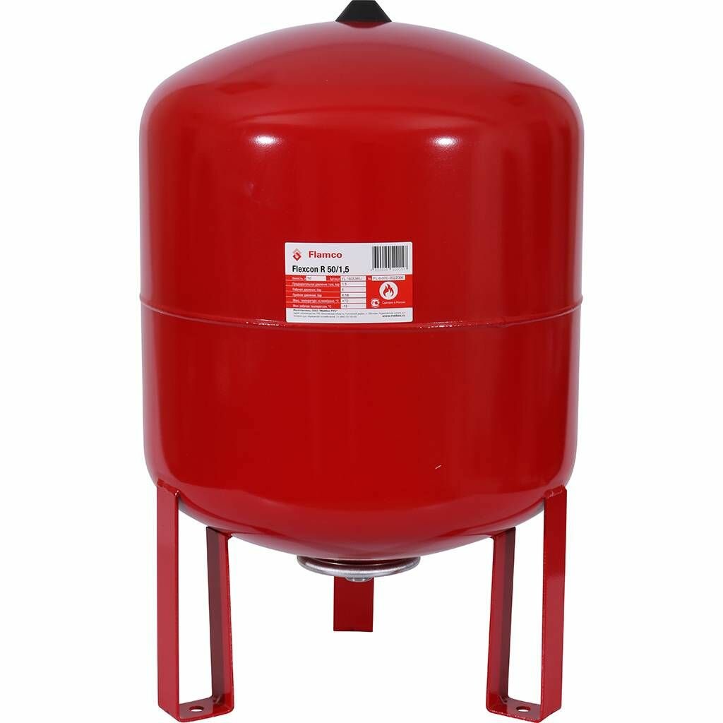 Расширительный бак Flamco Flexcon R для системы отопления 6 бар 50 л 16053RU