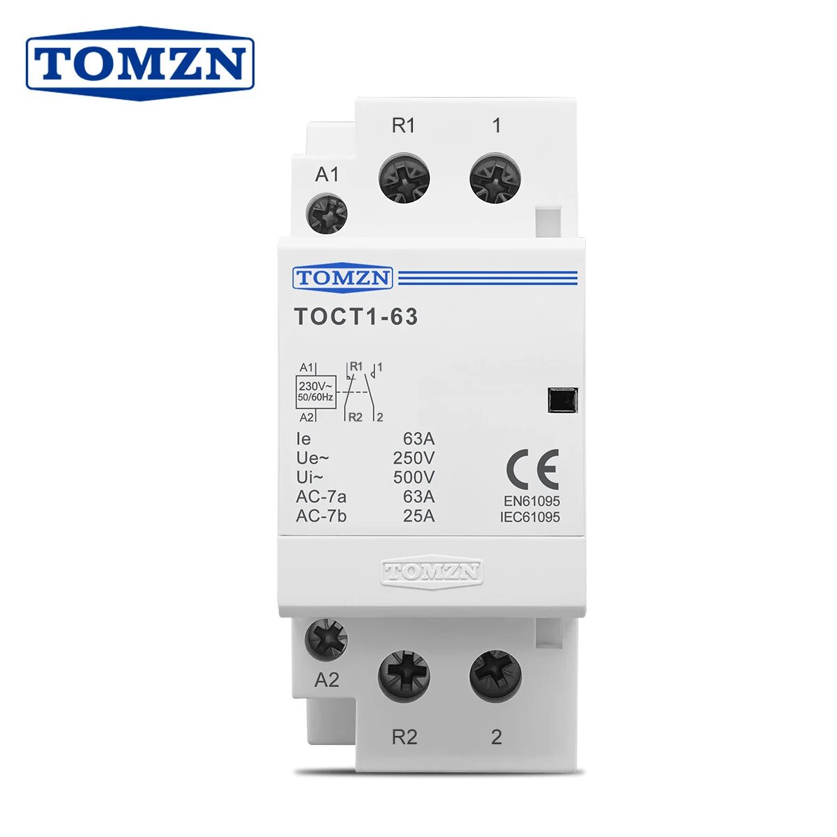 Контактор TOMZN TOCT1 63A 220В/230В 1NO 1NC