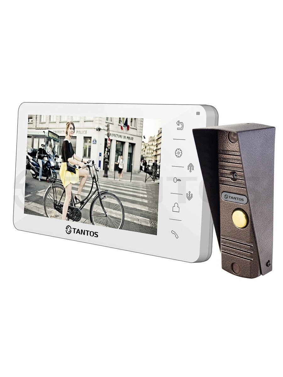 Комплект видеодомофона Amelie kit (White)