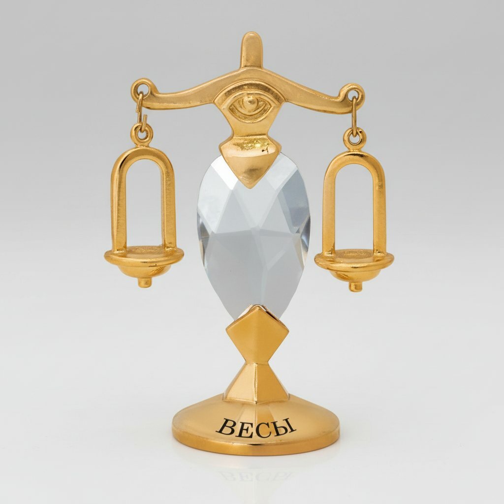 Фигурка Знак Зодиака - Весы AR-11/10 Crystal Temptations США Металл, кристалл