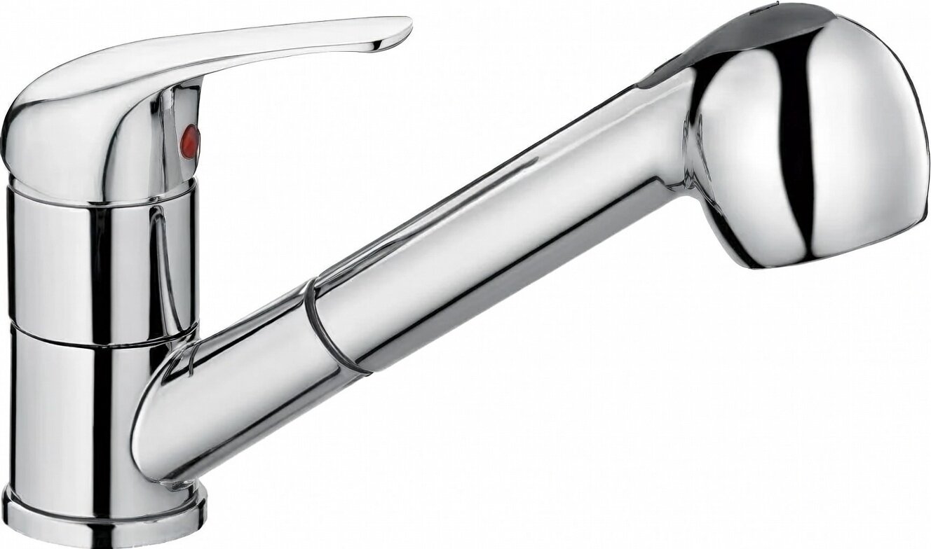 Смеситель для кухни RUSH Corsica, RTRPL402505CR, латунь, хром, универсальный, с аэратором