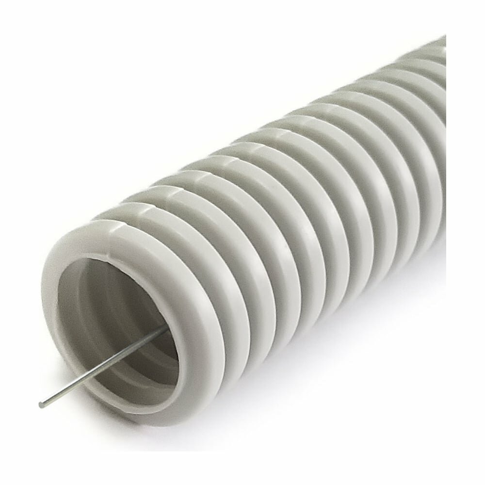 Безгалогенная легкая гофрированная труба пвх Промрукав 350 Н