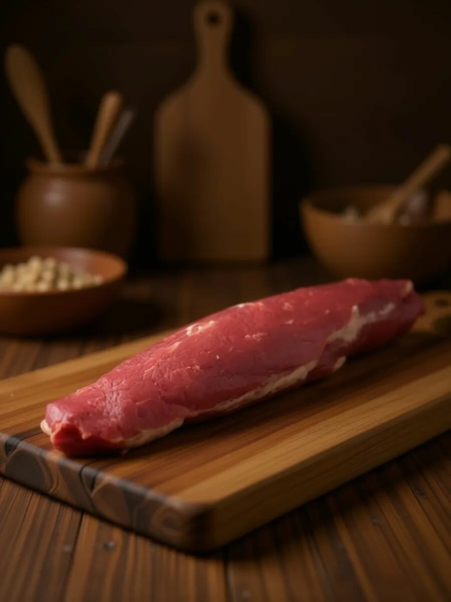 Вырезка свиная 600 гр, охлажденная