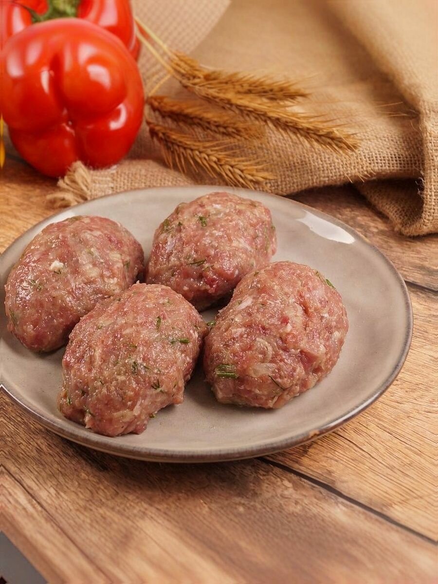 Котлеты из мяса индейки 450 гр, Ферма Евгения Рошаля