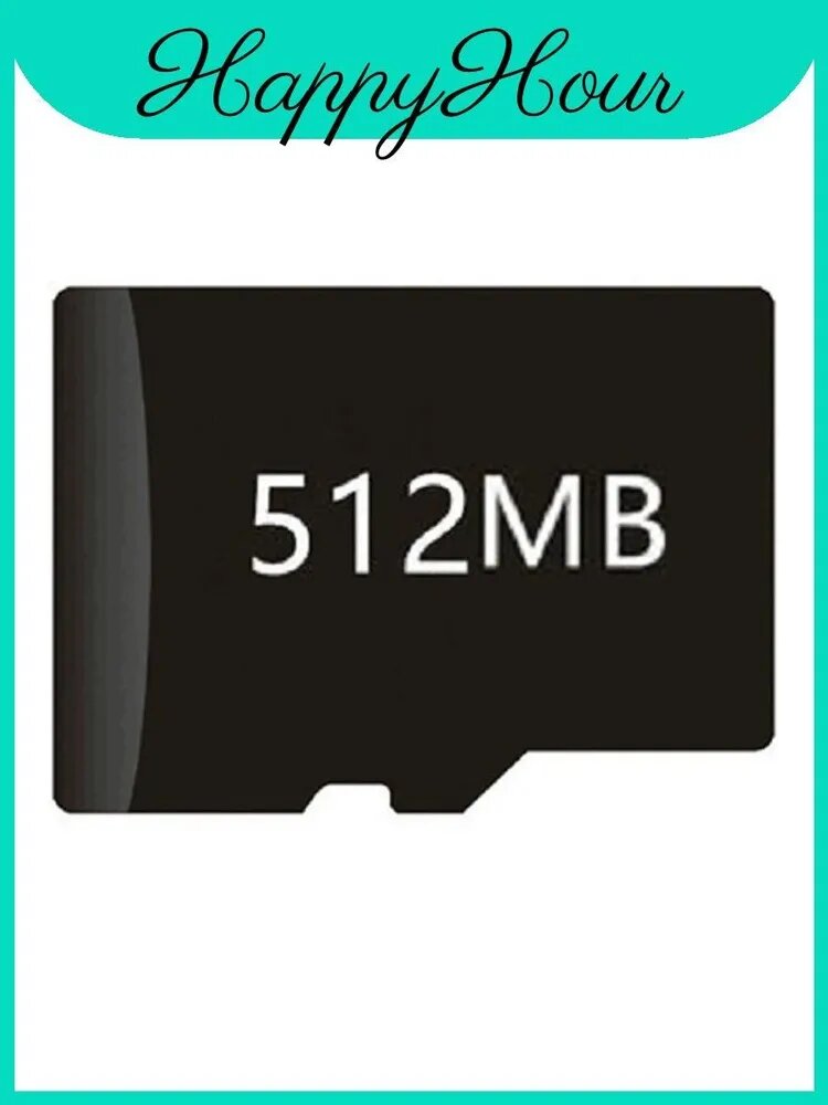 Micro sd tf карта ideal gift 512mb, флеш карта