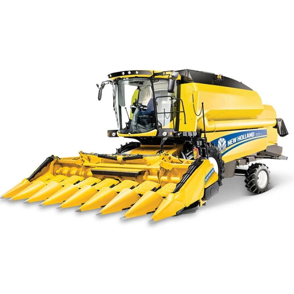 Комбайн Bburago (18-31720)Harvester Farmland TC5.90, коллекционный, 18 cm, металлический, пластиковый