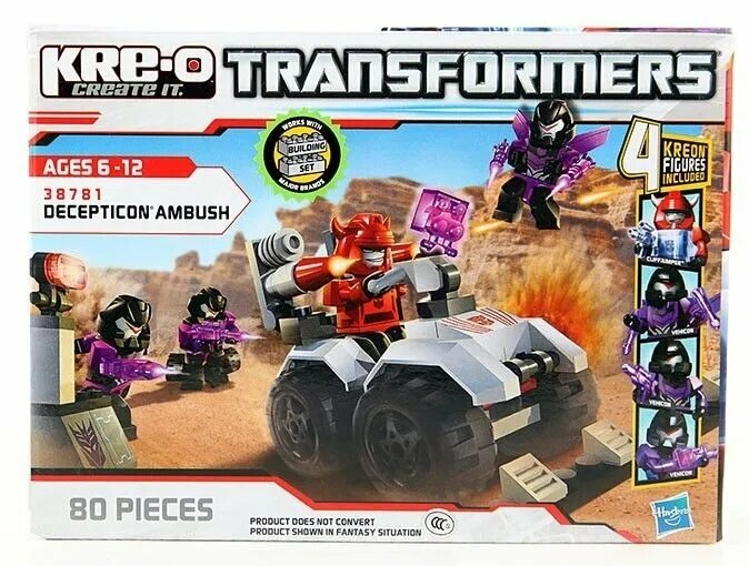 Строительные блоки Трансформеры Hasbro Cool Base