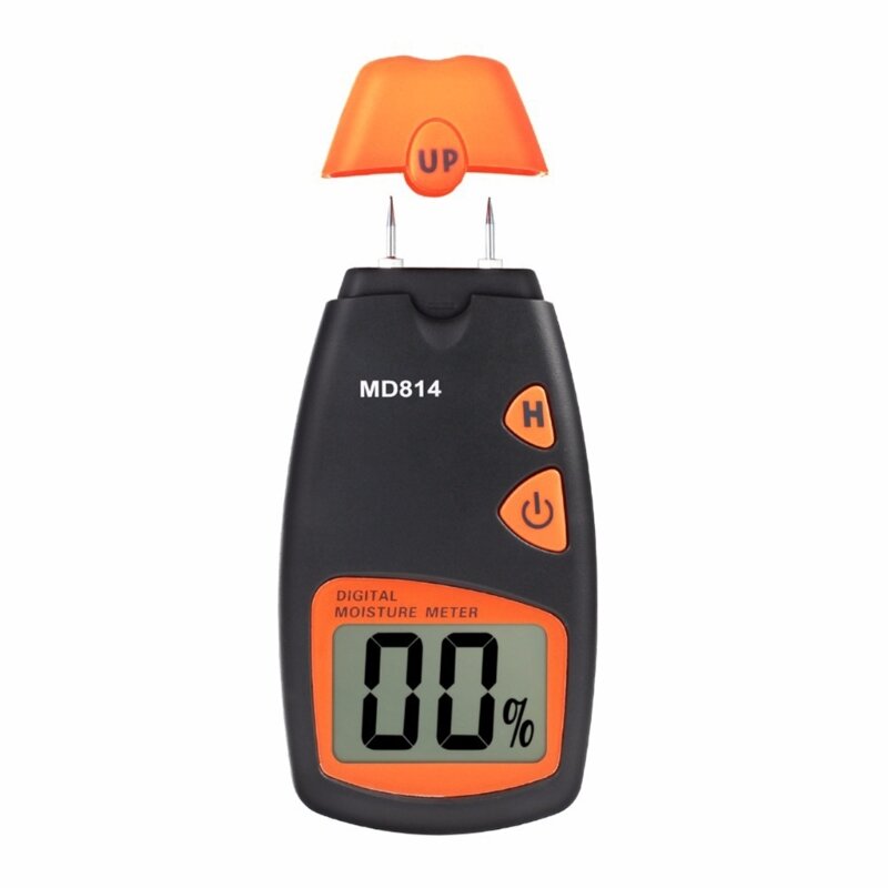 Влагомеры для бревен Влагомер для Стен Влагомер для Древесины для Дров Детектор утечки воды Штыревого типа Прочный
