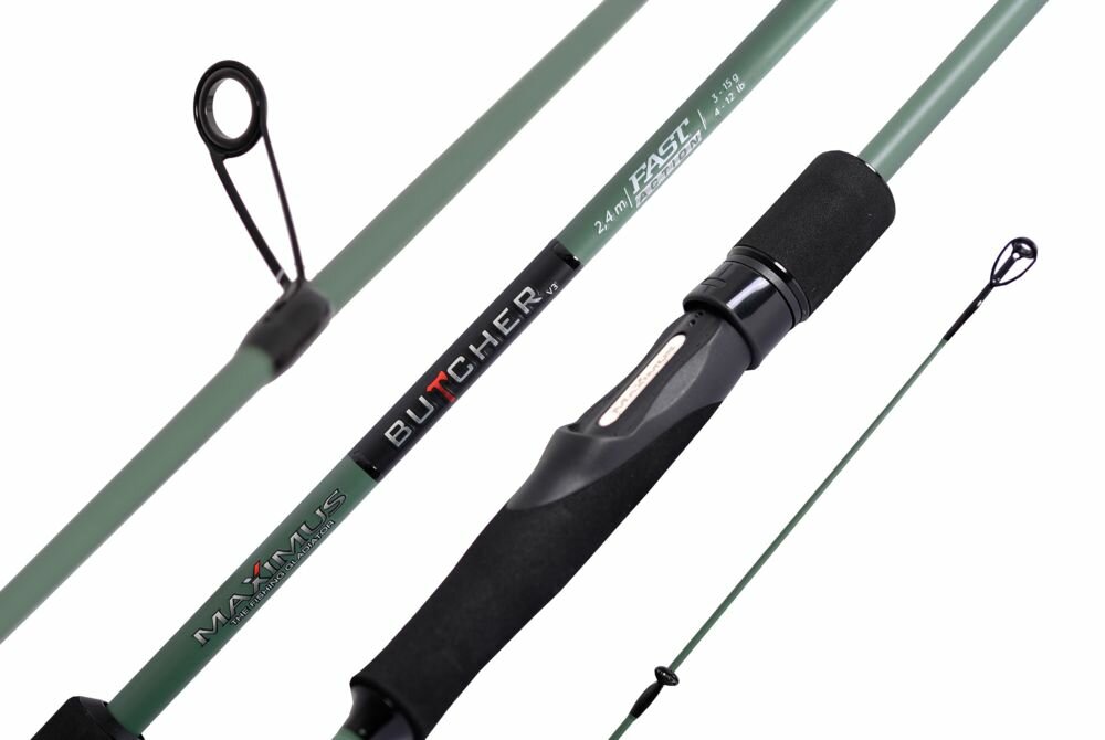 Спиннинг для рыбалки Maximus Butcher V3 24ML 240 см 5-21 гр