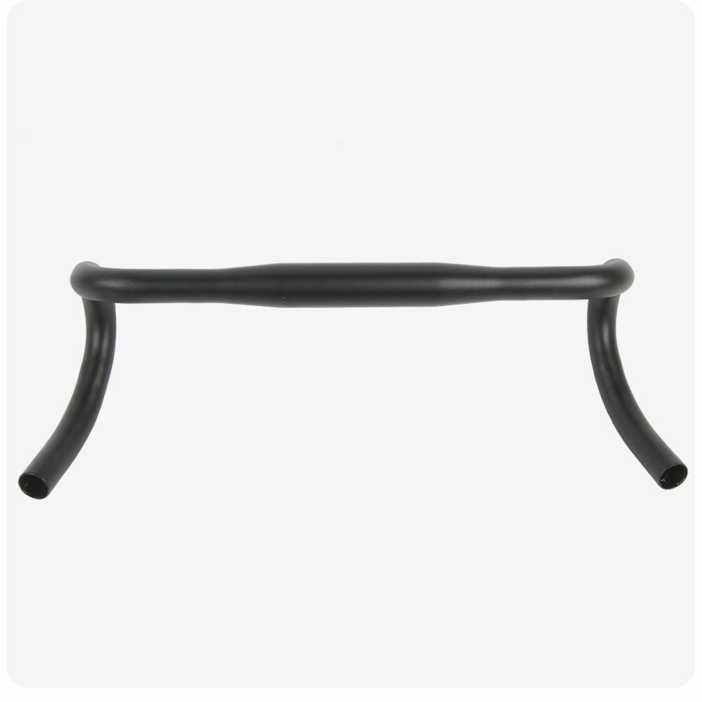 Руль UNO для гоночного гравийного велосипеда, внешняя перекладина 31,8 мм, сверхлегкий дорожный велосипед, серебристый расклешенный руль