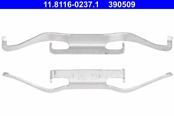 Пружина ATE 11-8116-0237-1, Volkswagen