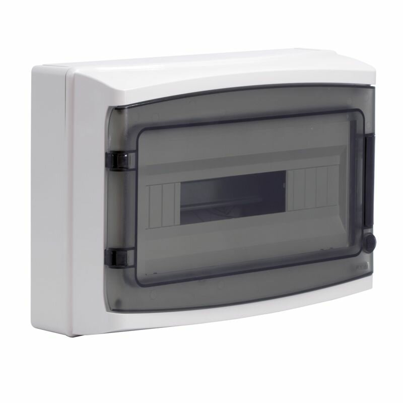 Щиток настенный 18мод. IP65 с дверцей с клеммн. блоком 63А сер, DKC RB18W6TGD (1 шт.)