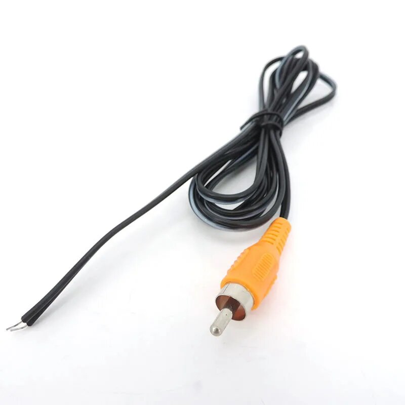 Автомобильный RCA кабель Gakaki 3 шт, 1,5 м, красный, черный, белый 3pcs Yellow