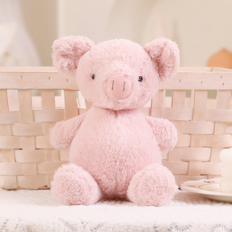 Кукла Jellycat, арахисовый пингвин, плюшевая игрушка, милая розовая кукла-свинья, подарок на день рождения, кукла,