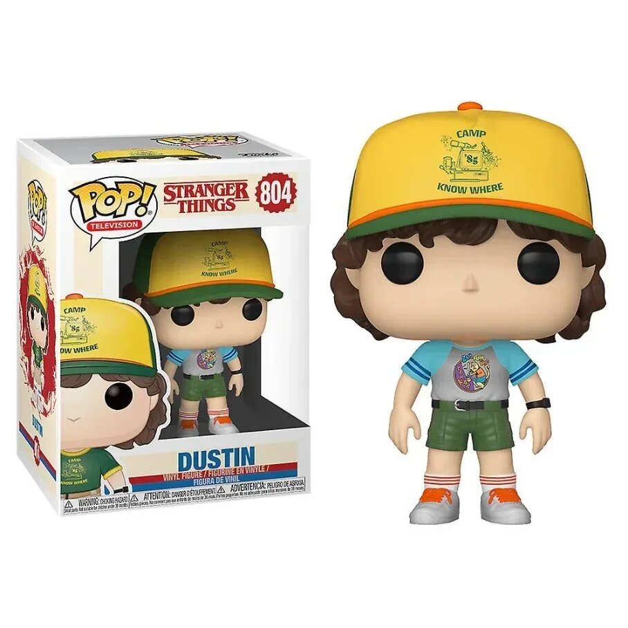 Funko POP Stranger Things Dustin, 804 blue