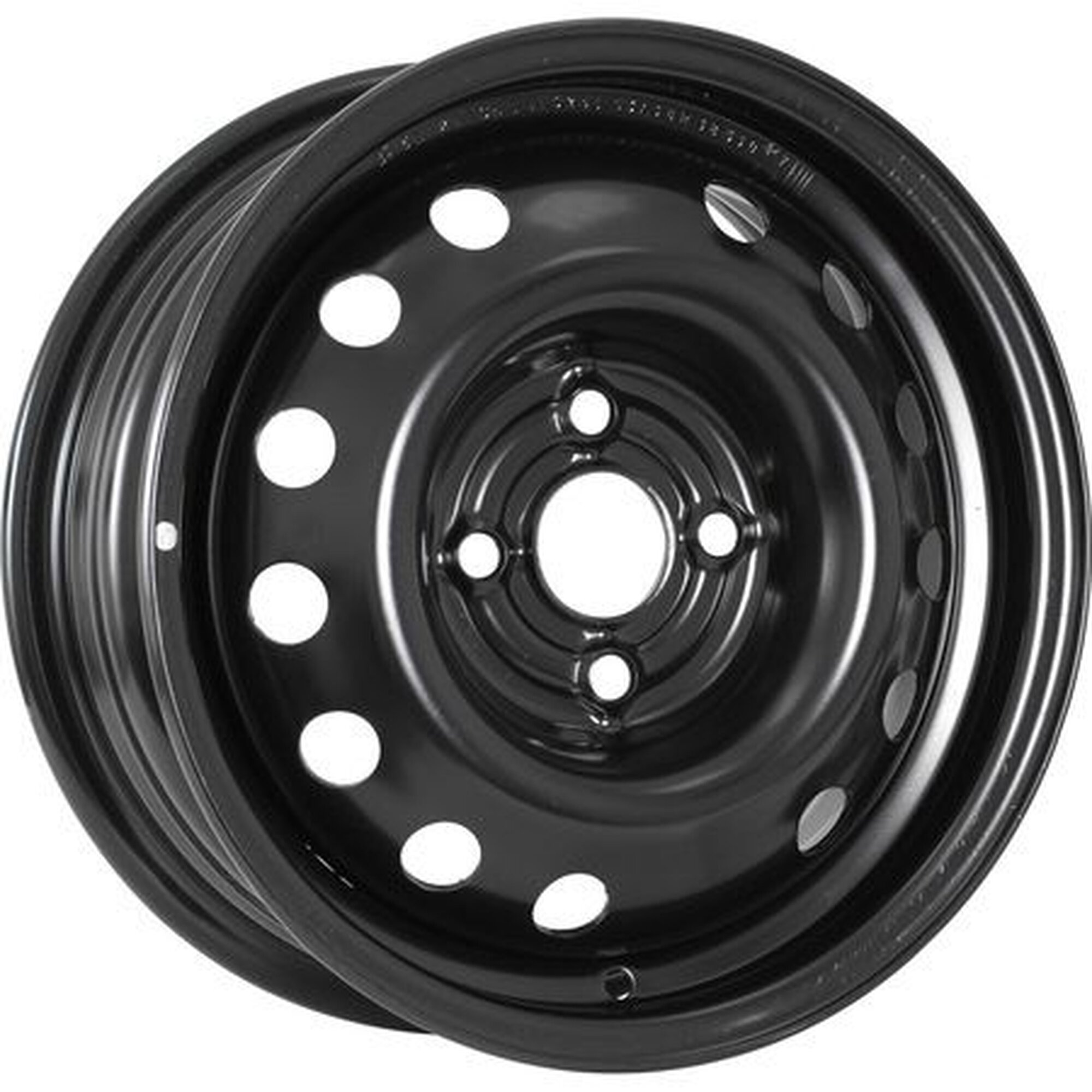 Колесный штампованный диск Евразиа тапо 53A38R Евразиа тапо R14x5.5 4x100 ET38 CB54 Black