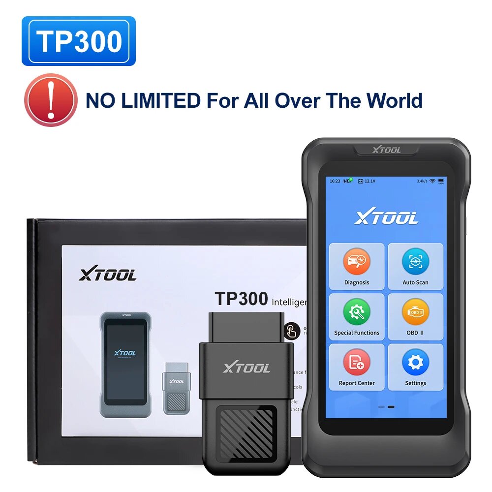 Диагностический сканер XTOOL TP300 для программирования и проверки состояния систем XTOOL TP300