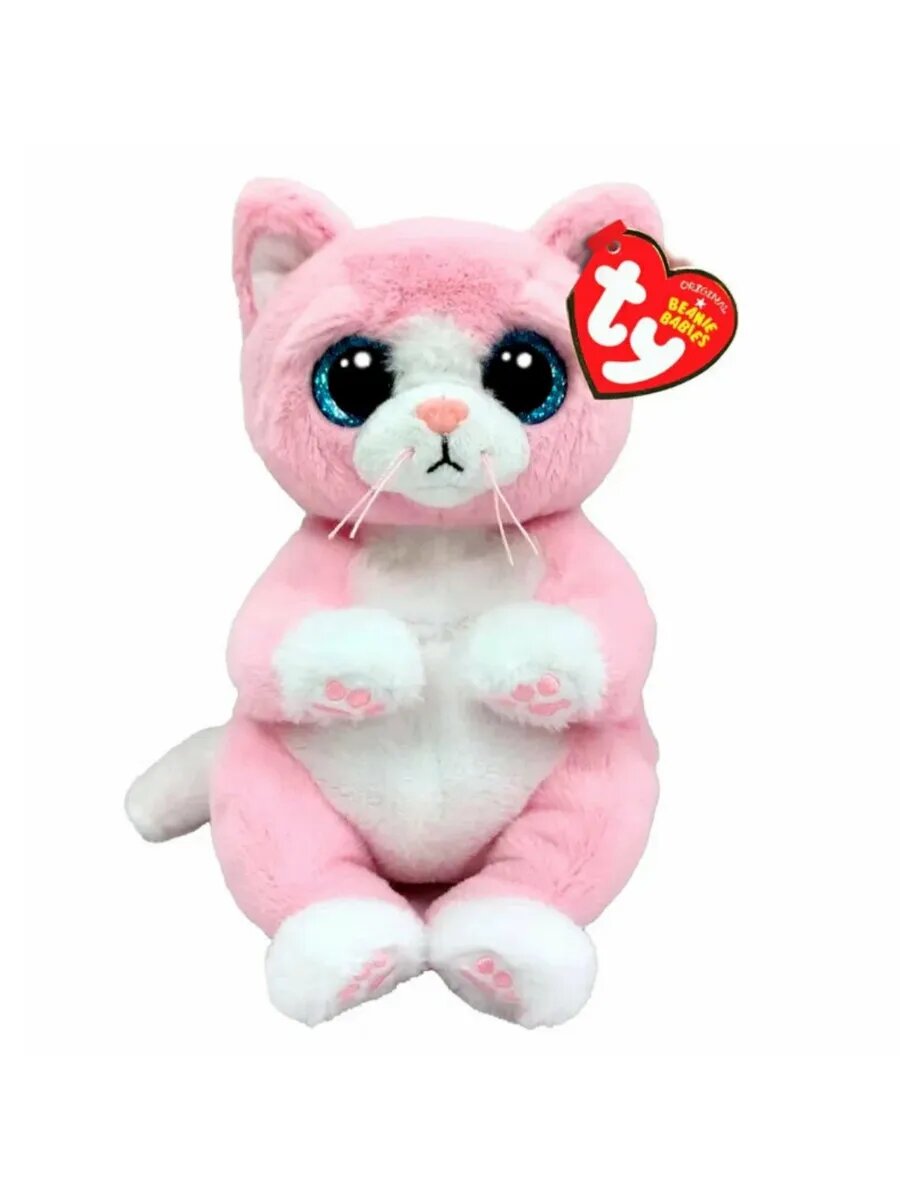 Мягкая игрушка Лилибелле, розовая кошечка, 25 см 43207