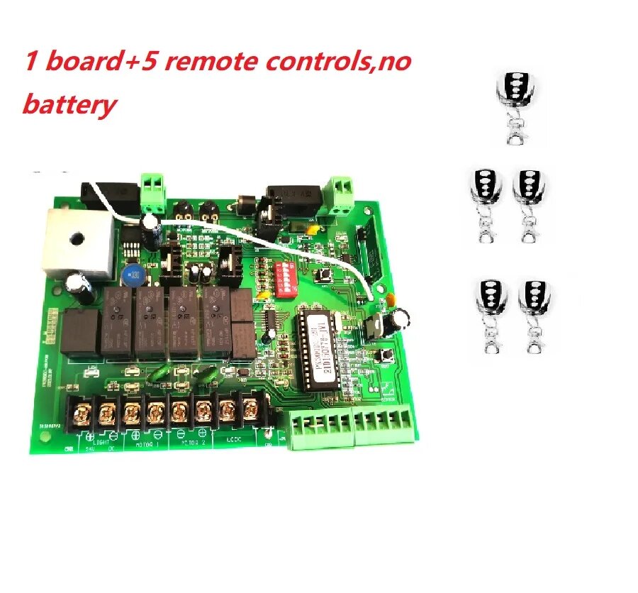 Устройство для открывания распашных ворот, 24 В постоянного тока, блок управления материнской платой, плата Монтажная плата контроллера для солнечной батареи, 24 В постоянного тока