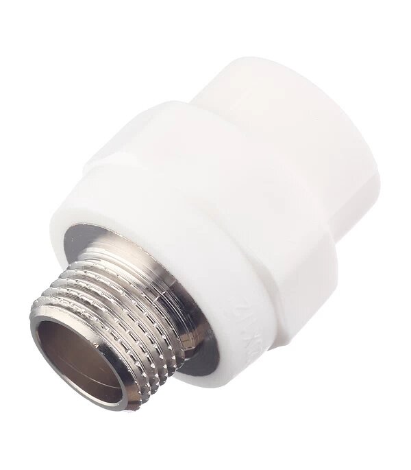 Муфта полипропиленовая Valtec 20 мм х 1/2 НР(ш) (VTp.701.0.02004) Valtec VTp.701.0.02004