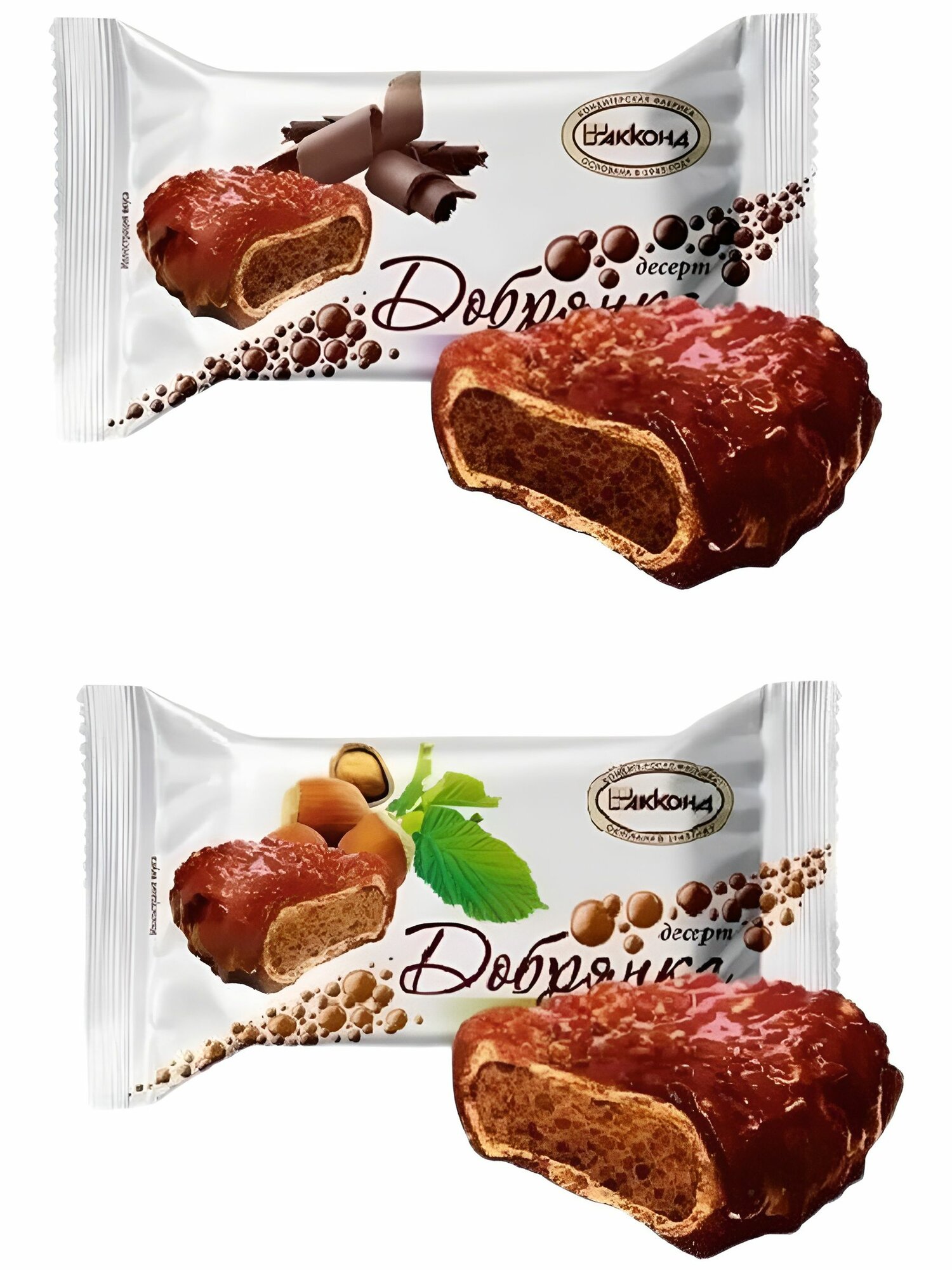 Ассорти Десерт добрянка делямусс фундук+шоколад, Акконд 1 кг