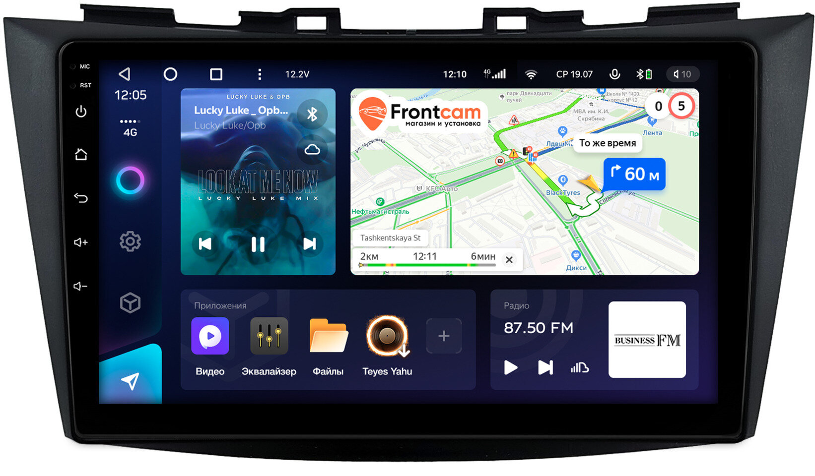 Штатная магнитола Suzuki Swift 4 2011-2017 Teyes CC3 4/64 9" RM-9-0791 Android 10 (4G-SIM, DSP, QLed)