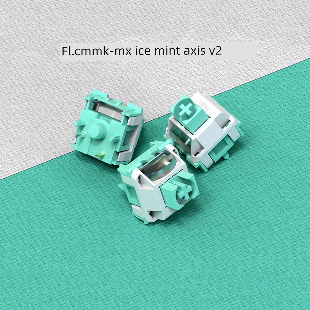 Ice Mint V2 линейный переключатель с звуком мах-дзяо для гейминга, 80 клавиш