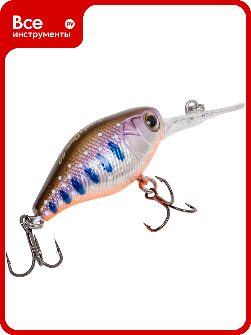 Воблер Strike Pro Cranky Deep 40 цвет: A142-264 Arctic Char EG-164L#A142-264 для пропуска лески