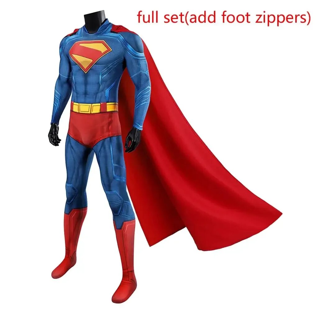 Косплей костюм Кларк Кент из Супермена XXXL, As Shown