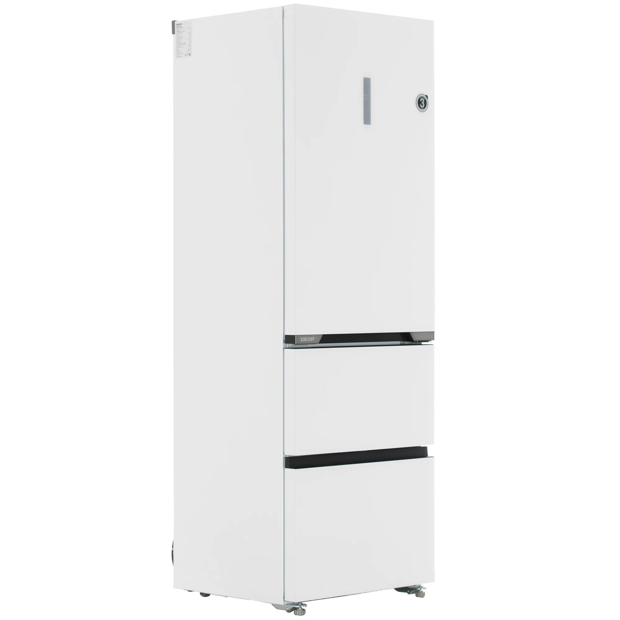 Холодильник многодверный DEXP B4-41AMA белый, размораживание - No Frost, дисплей
