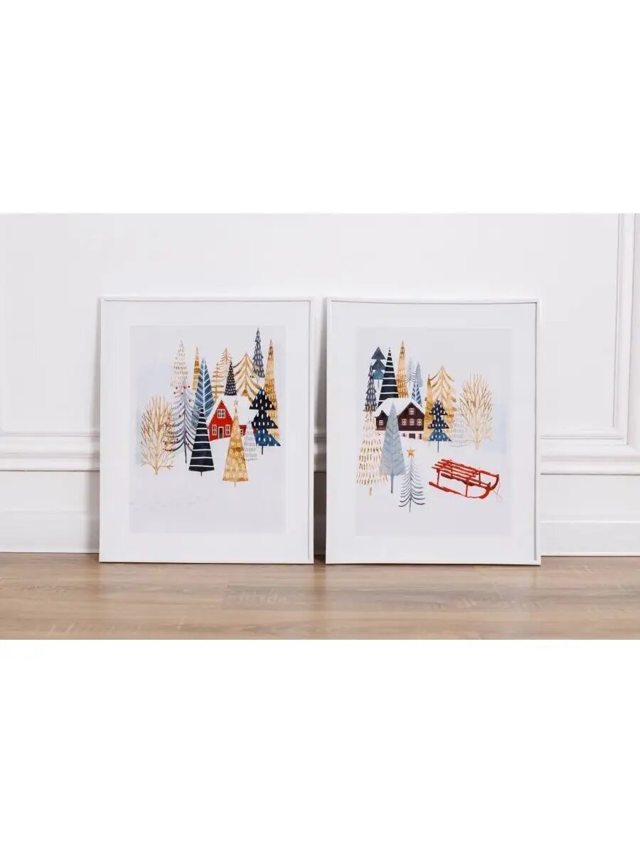 Набор постеров в скандинавском стиле, 30 x 40 см, бумага, без рамы