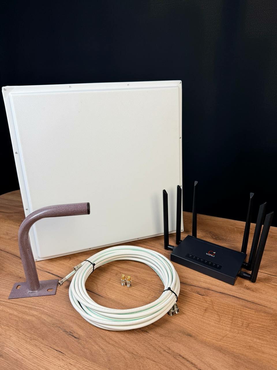 Универсальный Комплект Интернета 4G Модем - WiFi Роутер Vemo + Антенна MiMO 20 Дб под Безлимитный Интернет