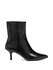 Ботинки GEOX Pointed-toe ankle boots, размер 38 EU, black/black
