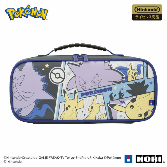 Nintendo Switch Чехол Hori Cargo Pouch Compact (Pikachu, Gengar & Mimikyu) для Switch
