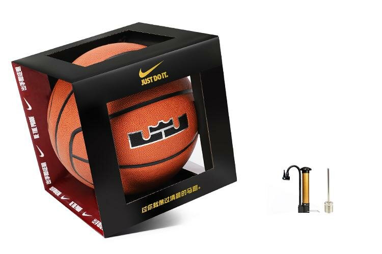 Баскетбольный мяч унисекс Nike 7884770, коричневый, размер 7, из искусственной кожи, для тренировок и соревнований