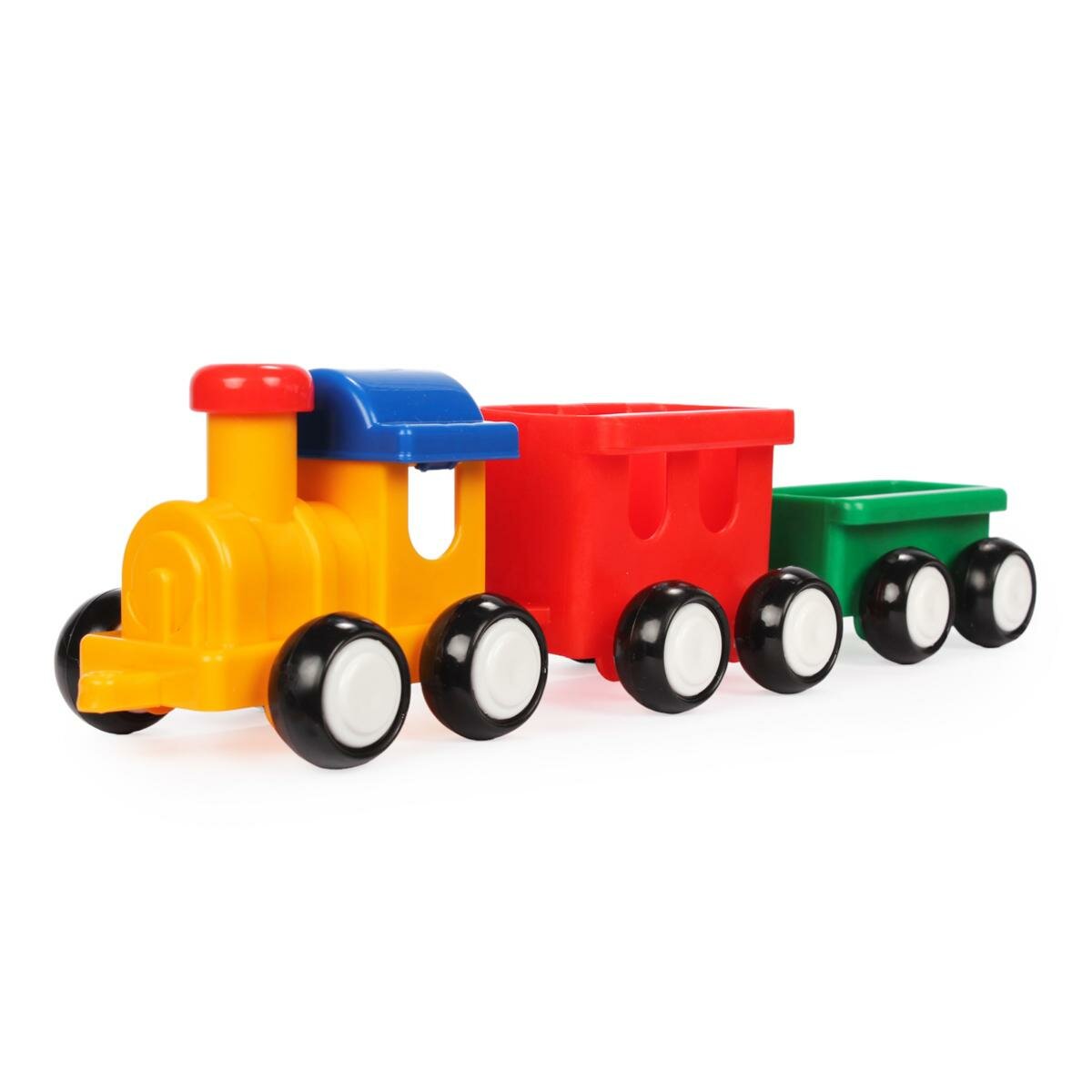 Паровозик "Детский сад" 30см, пластик, яркие цвета, для детей от 3 лет