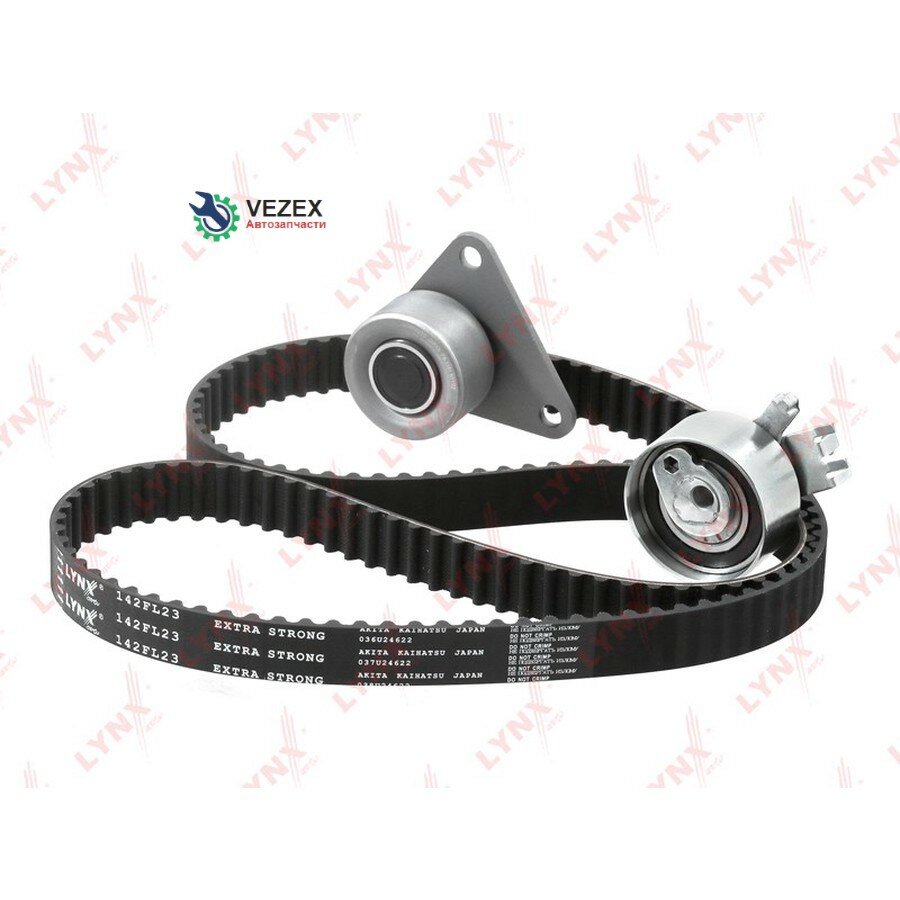 LYNXAUTO PK1021 Комплект ремня ГРМ (усиленный ремень) VOLVO XC90 2.5T 02-12 / -> 3188688