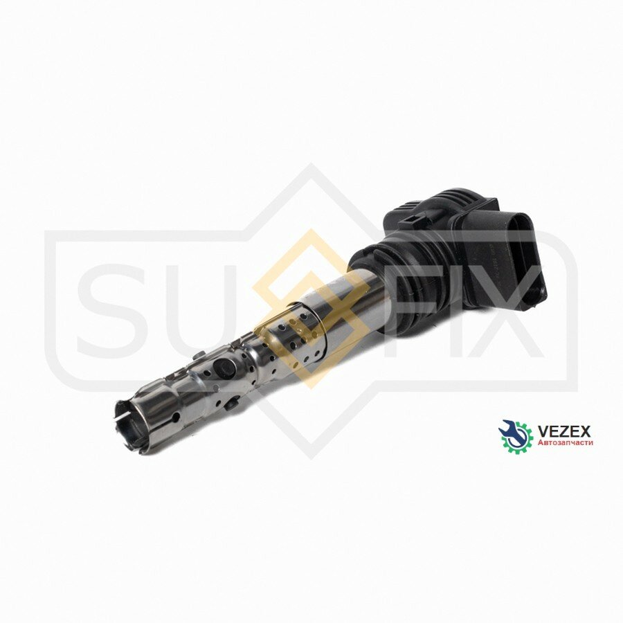 SUFIX FC2191 Катушка зажигания AUDI A3 1.8 96-03 / A4 1.8 95-08 / A6 1.8 97-05 / TT 1.8 98-06, SKODA Octavia(1U) 1.8 96-10 / Superb(3U) 1.8 01-08, VW Bora 1.8 98-05 / Golf IV 1.8 97-05 / Passat 1.8-2.0 00-05