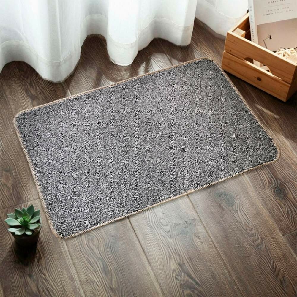 Коврик напольный «Люксор Люкс Принт» 50x80 см, ворс 3 мм, цвет в ассортименте