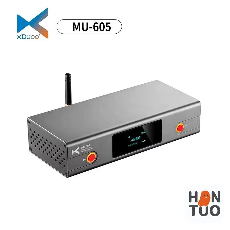 XDUOO MU-605 HD Bluetooth 5.1 двойной ЦАП чип аудио ресивер конвертер PCM24Bit/96kHz