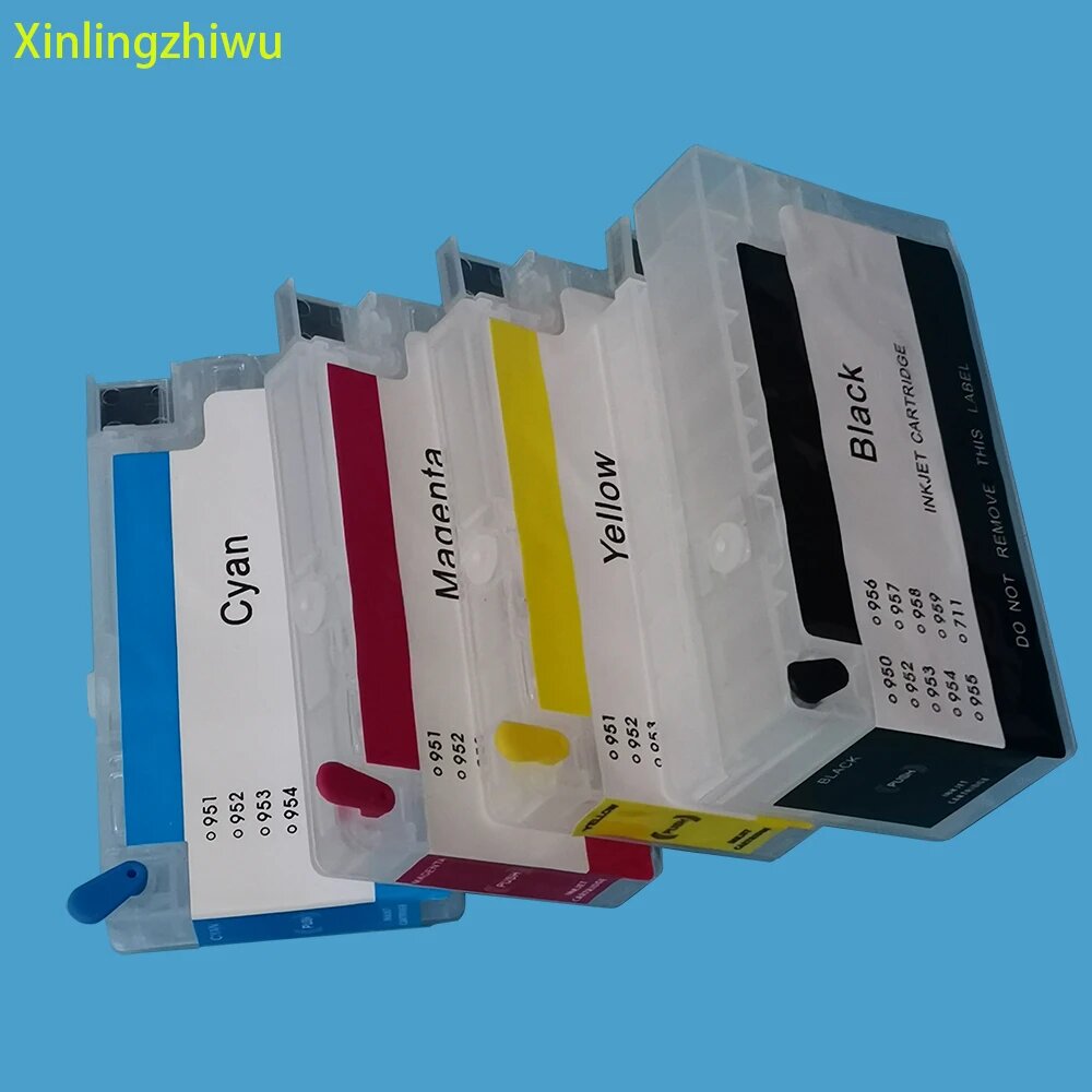 Картридж для принтеров HP 711, картридж для принтеров HP DesignJet T520 T120, 4 цвета